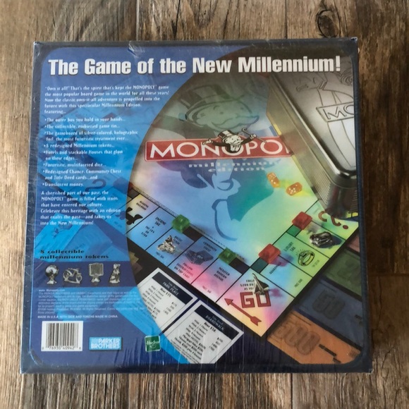 Toys | Monopoly Millennium Edition With Collectors Tin | Poshmark